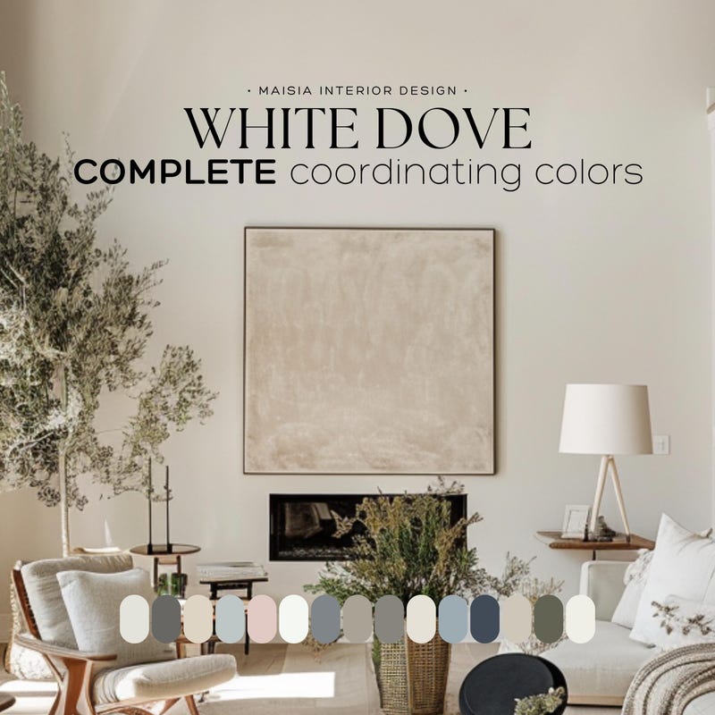 White Down Benjamin Moore - Etsy