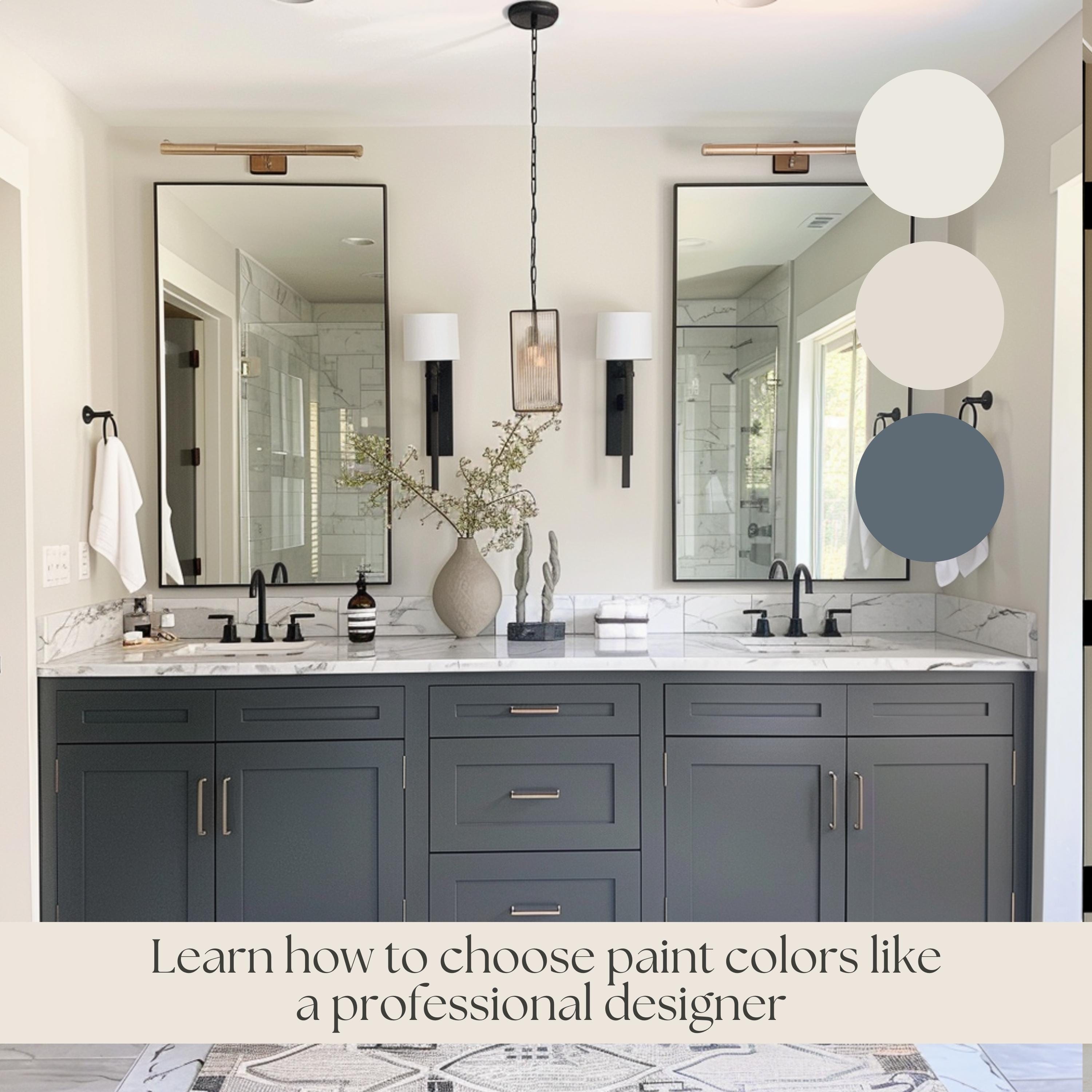 GREEK VILLA Sherwin Williams Paint Palette Modern Neutral Color Scheme ...