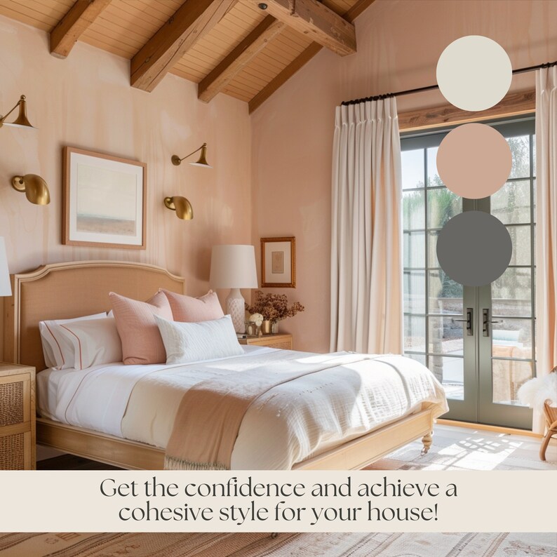 OCTOBER MIST Benjamin Moore Color Palette Coordinating Color Palette ...