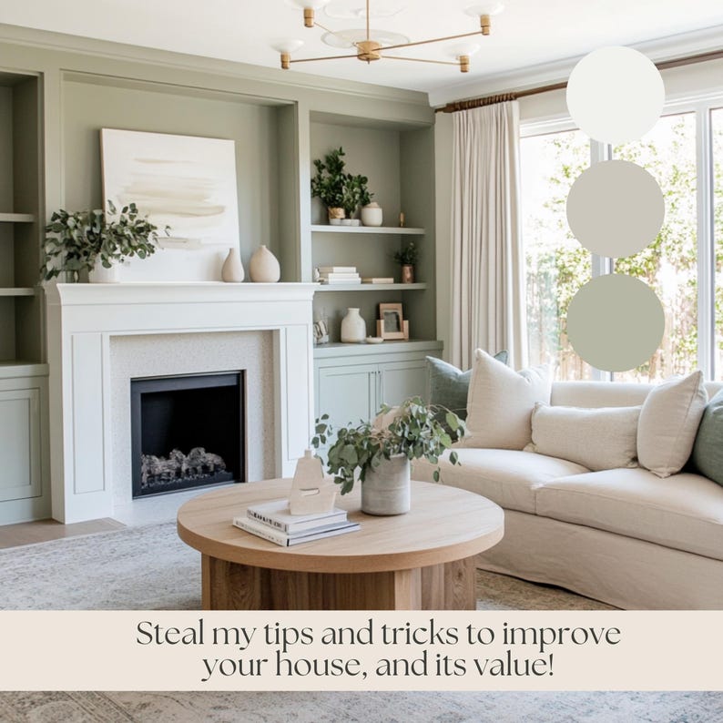 SOFT CHAMOIS Benjamin Moore Color Scheme Calm and Neutrals Paint Color ...