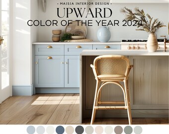 Sherwin Williams Upward Color of the Year Neutral Paint Color Palette ...