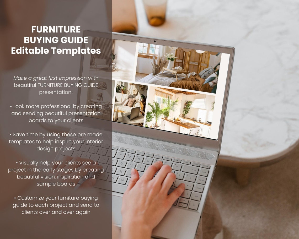 Furniture Buying Guide Templates Canva Shopping Canva - Etsy