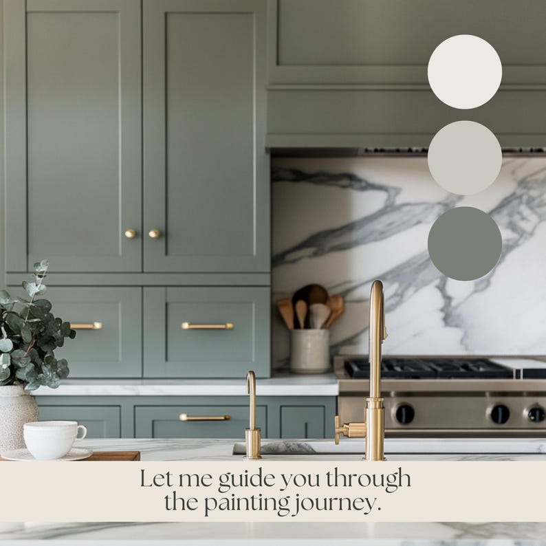 REPOSE GRAY Sherwin Williams Color Palette Whole House Paint Palette ...