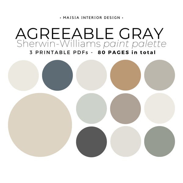 Agreeable Gray - Etsy