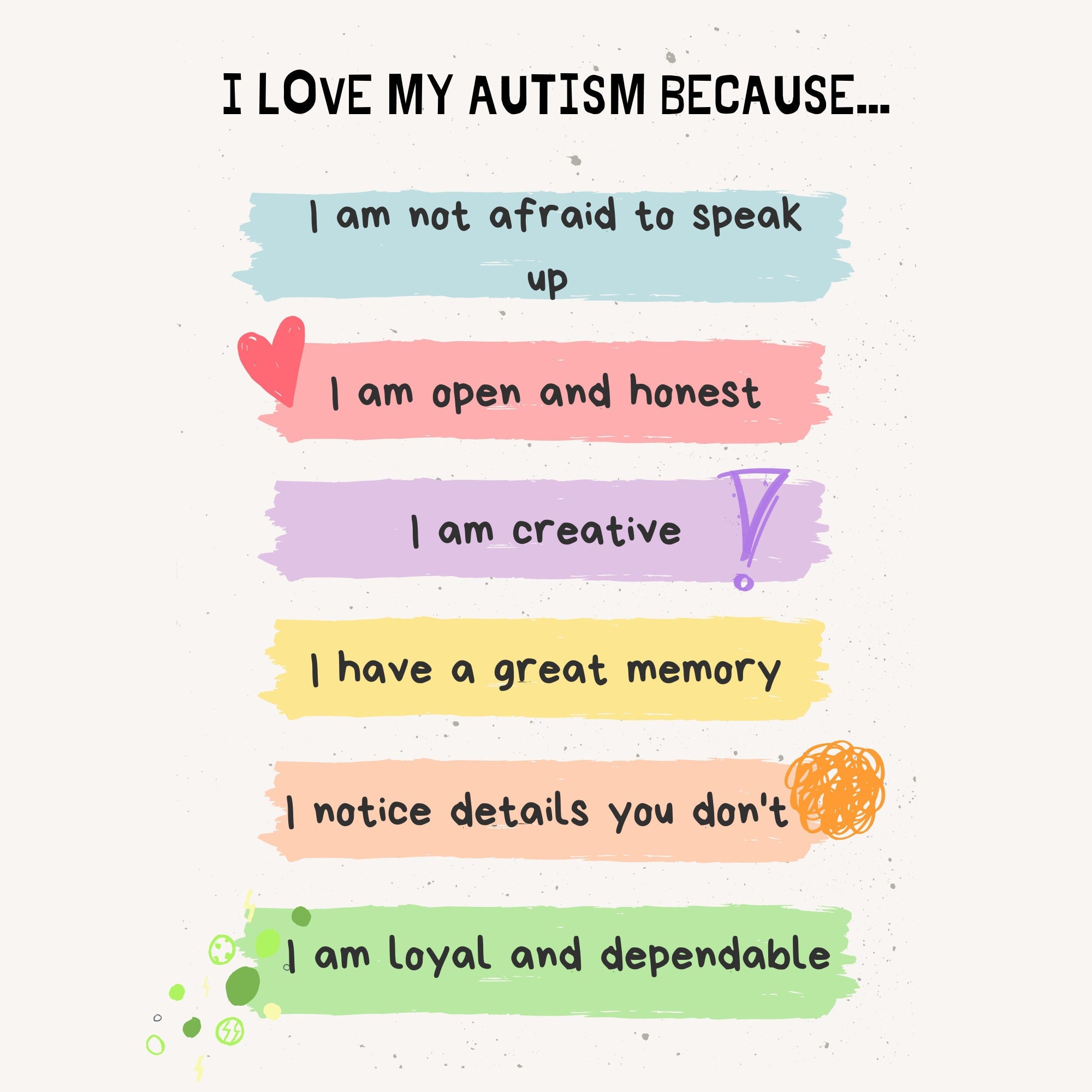 Autism Room Decor, Calm Down Corner, Classroom Posters, Printable Wall ...