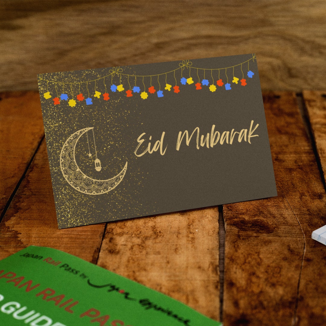 Eid Autismus Karte, Ramadan, Eid Mubarak Karte, digitale Grußkarte ...