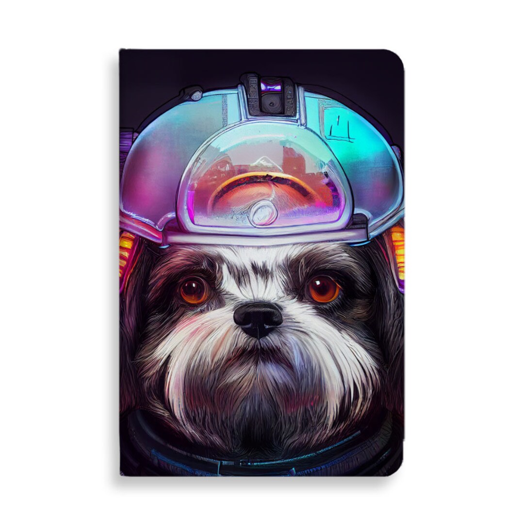 Shih Tzu Paintings Journal Portrait Notebook Cool Dog Journal - Etsy