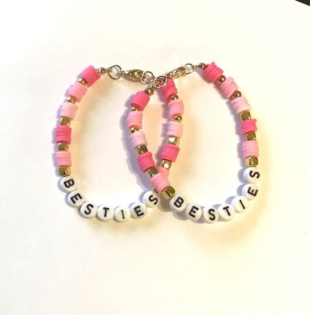 Besties Bracelet Set Friendship Bracelets Best Friends Bracelets
