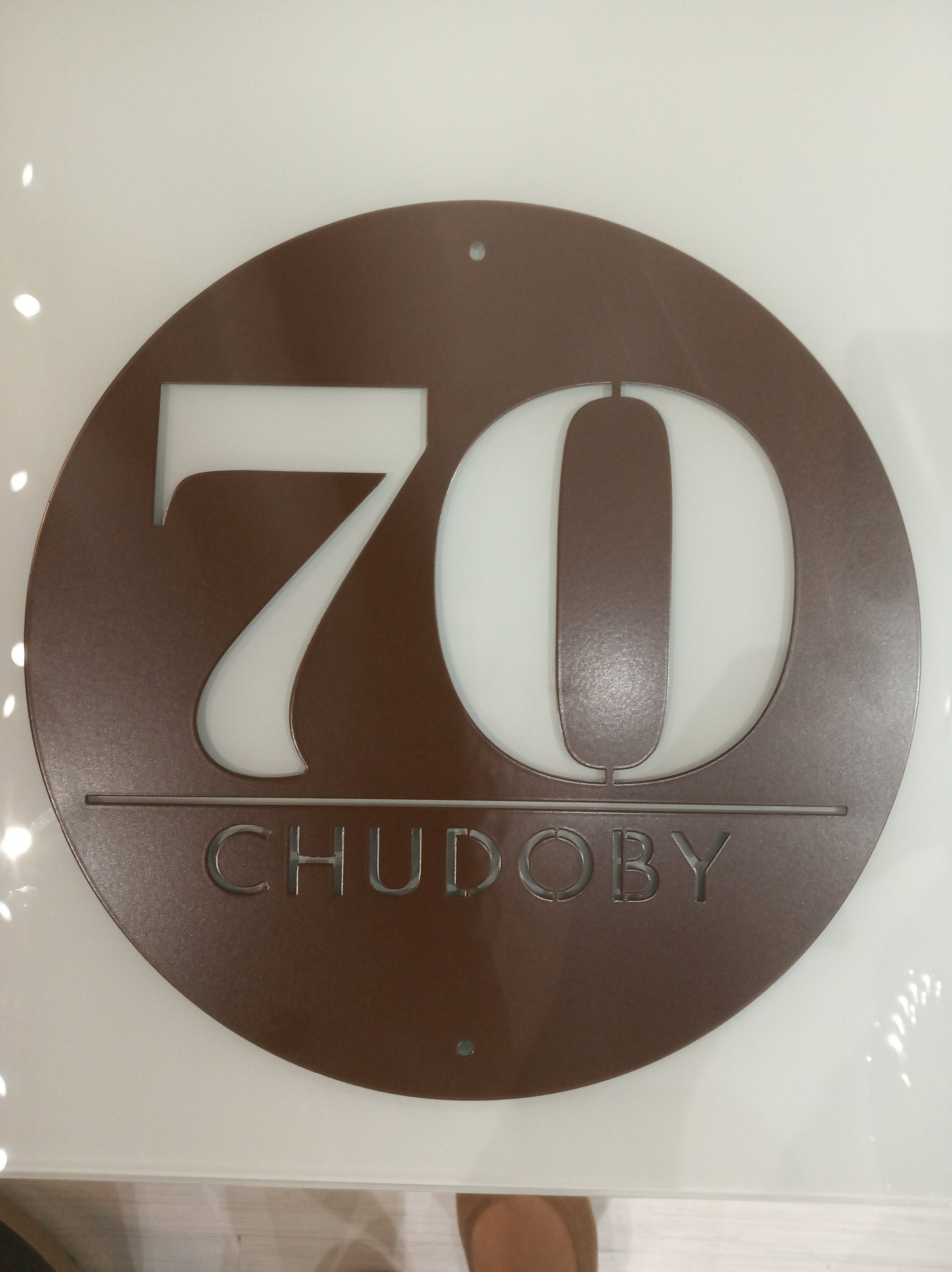 Modern House Number Plaque Modern House Number Sign Modern Address ...