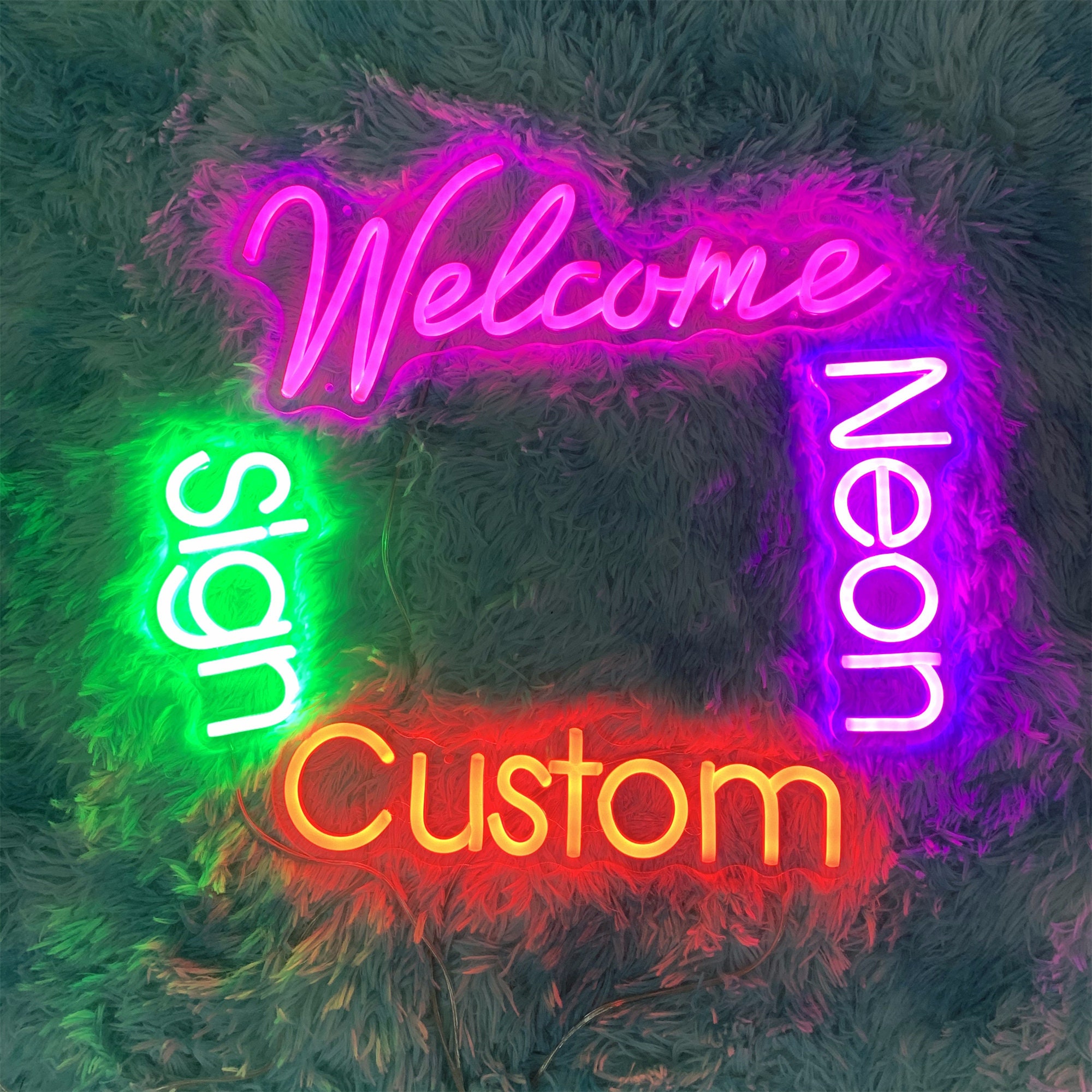 Custom Logo Sign Neon Sign Custon Neon Sign Room Decor - Etsy