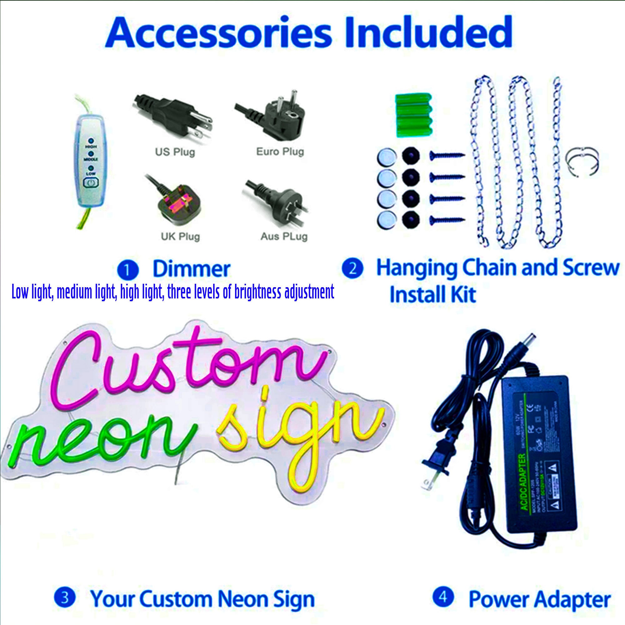 Yes Sir Neon Sign, Yes Sir Led Sign, Yes Sir Sign, Custom Logo Sign ...