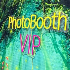 Photobooth VIP Neon Sign, VIP Neon Sign, VIP Led Sign, Vip Wall Art ...