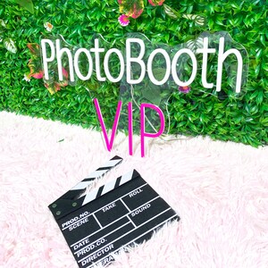 Photobooth VIP Neon Sign, VIP Neon Sign, VIP Led Sign, Vip Wall Art ...