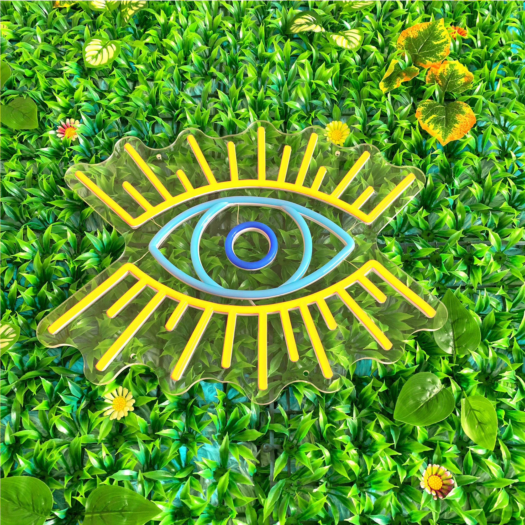 Eye Neon Sign, Evil Eye Neon Sign Wall Art Decor, Demon Eye Neon Sign ...