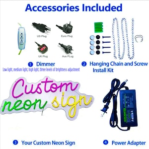 Hola Gorgeous Neon Sign, Hola Neon Sign, Custom Neon Sign, Neon Sign ...