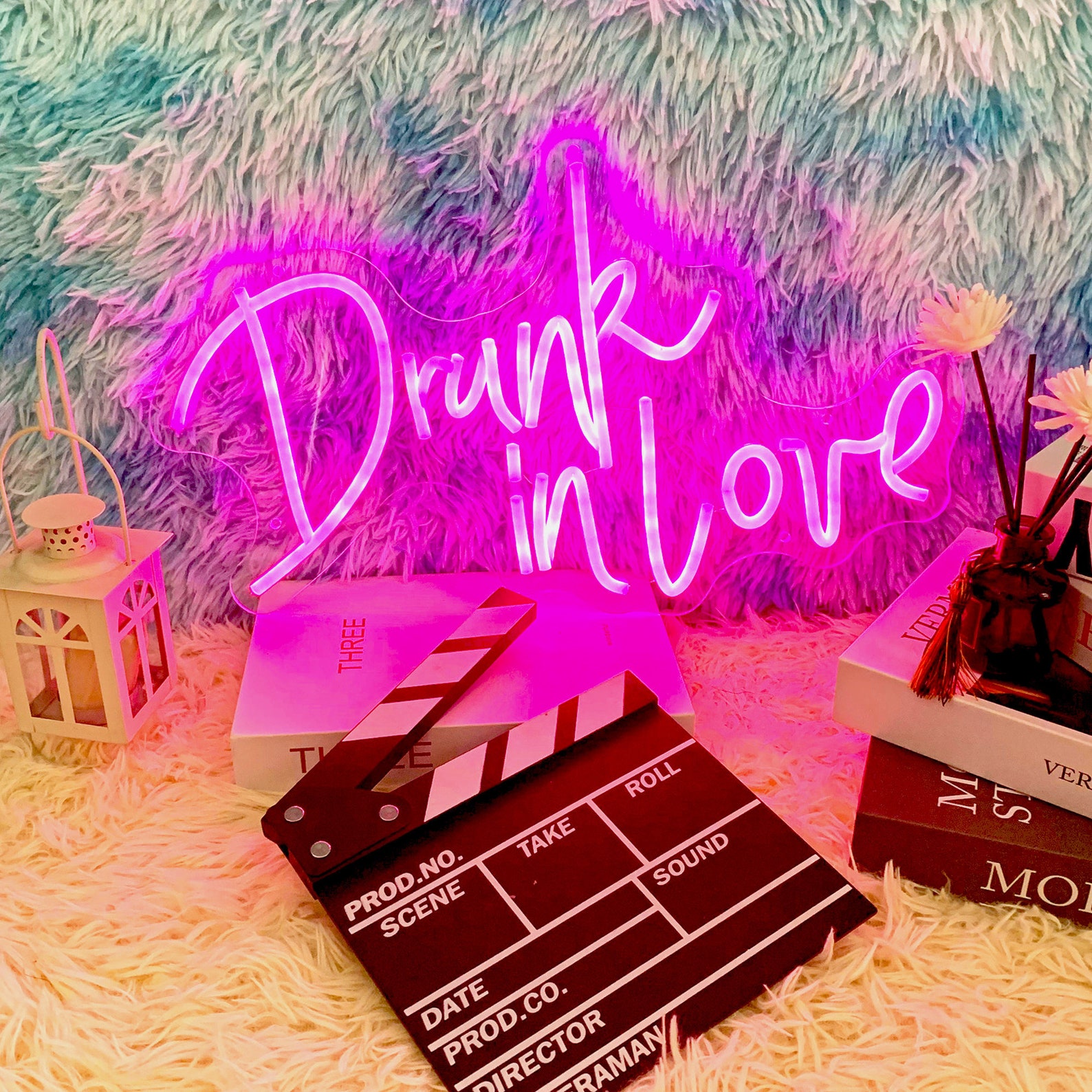 Drunk in Love Neon Sign, Custom Wedding Decor, Personalized Gift, Drunk ...