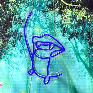 Bloody Vampire Neon Sign, Vampire Light Sign, Halloween Neon Sign ...