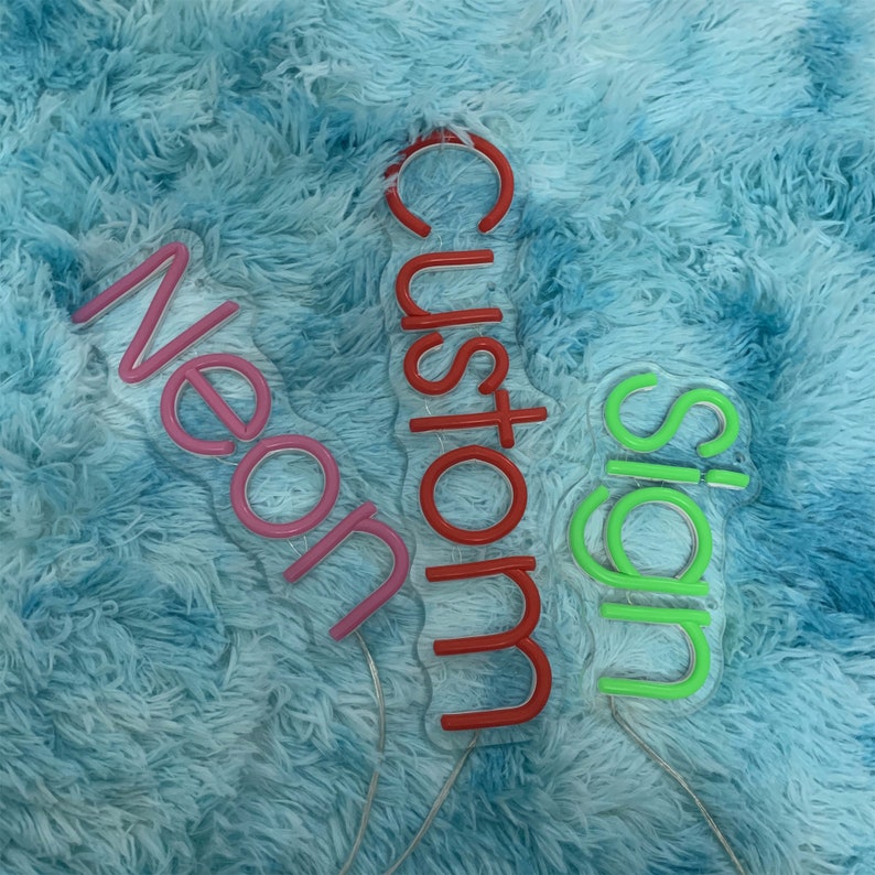 Custom Neon Sign, Neon Sign, Aesthetic Neon Sign, Family Name Neon Sign ...