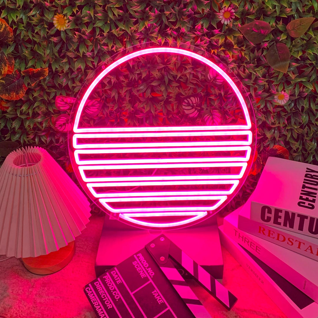 Sunrise Sunset Neon Sign, Sunset Neon Sign, Bedroom Neon Sign ...