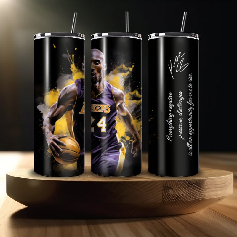 Kobe Bryant Tumbler - Etsy