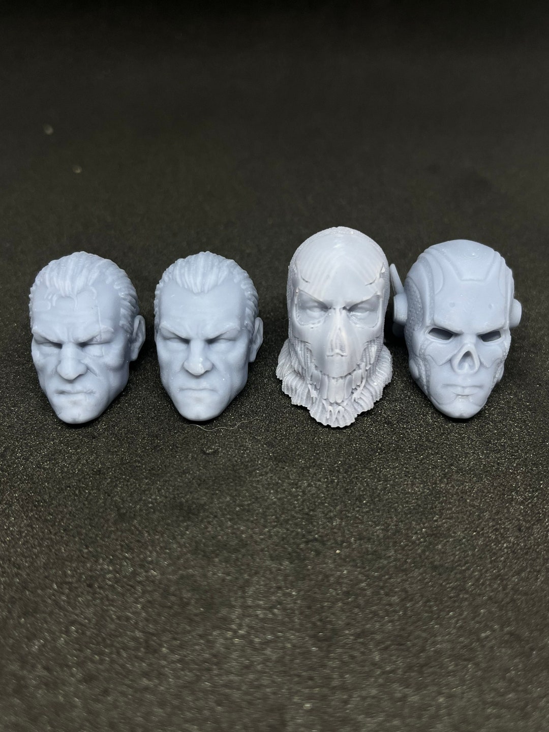 1/12 Scale Punisher Head Sculpt Set for Action Figures - Etsy