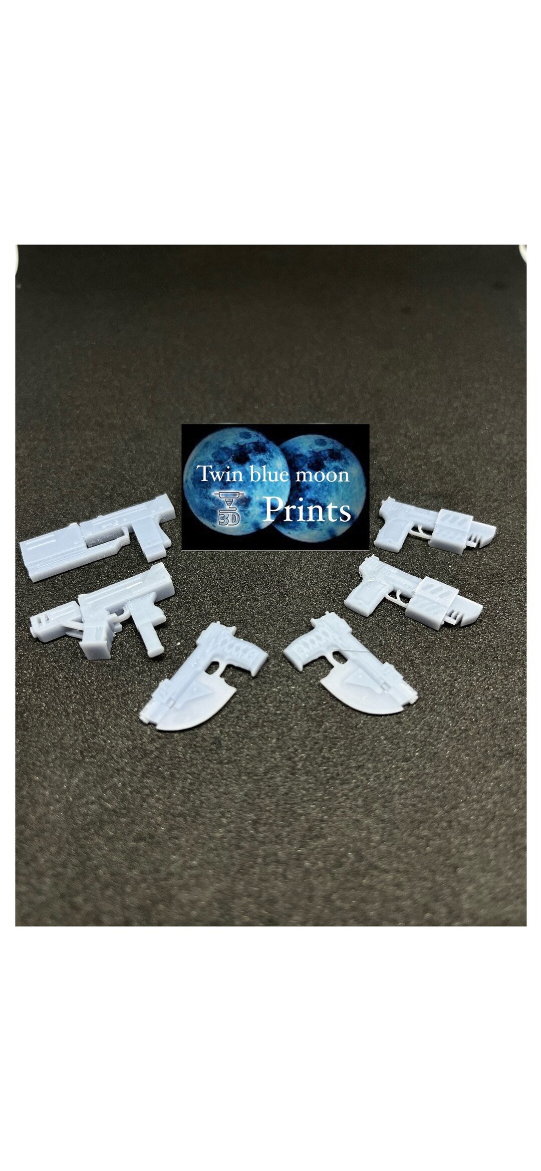 1/12 Scale Vampire Hunter Gun Set for Action Figures - Etsy UK