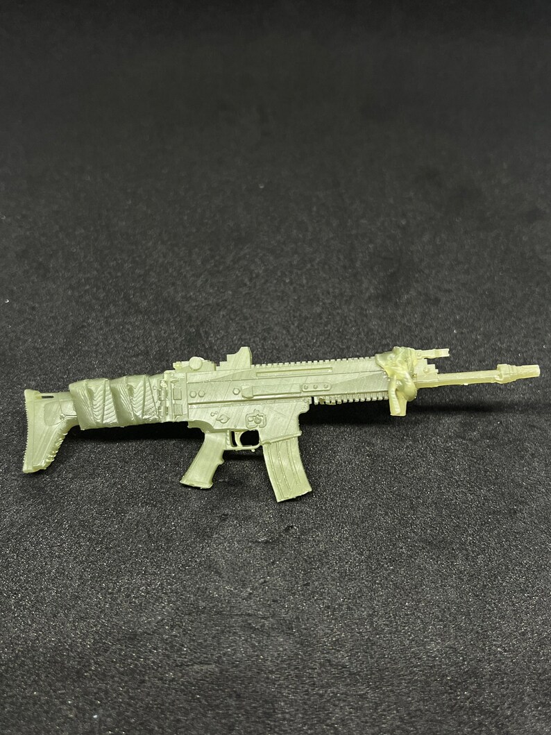 1/12 Scale Nightmare Bat Scar Assault Rifle for Action Figures - Etsy