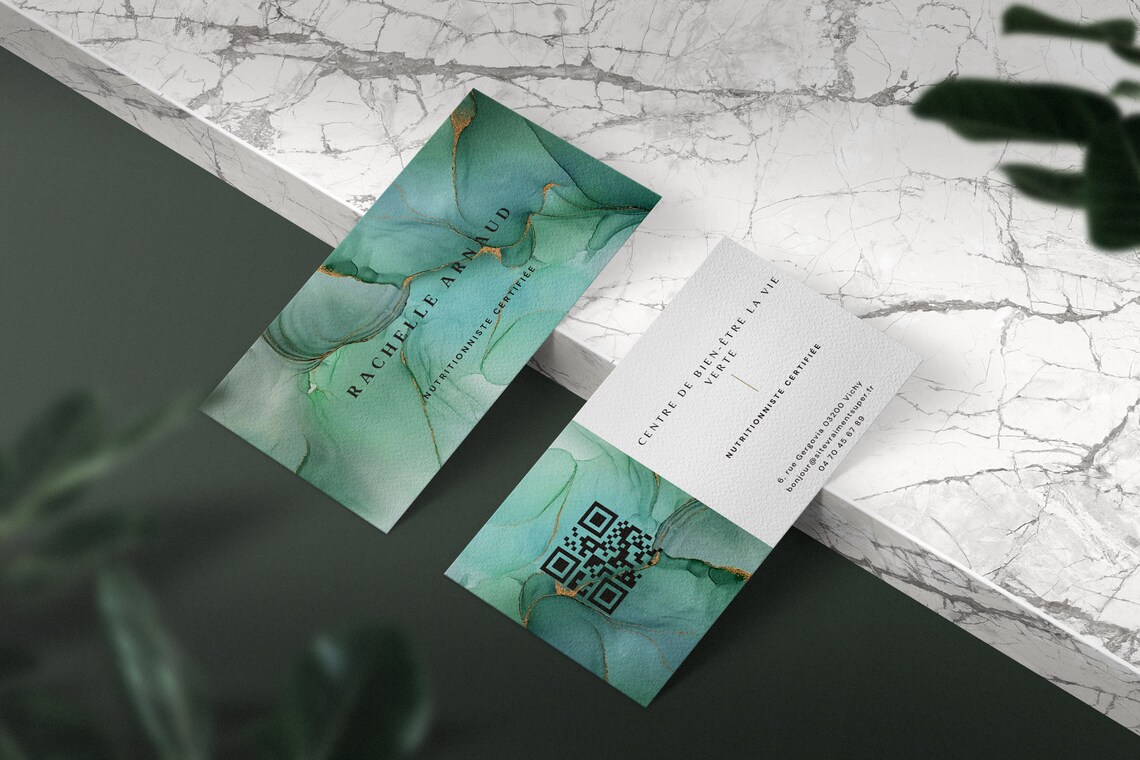Business Card Template/ Editable/ Printable Business Card on Canva/ +5 ...