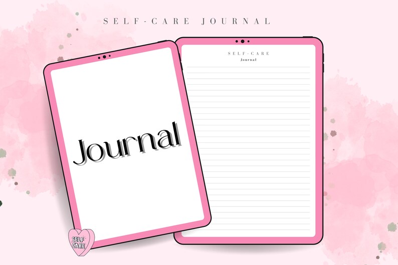 Digital Self Care Planner Printable Planner for Women, Printable Self ...