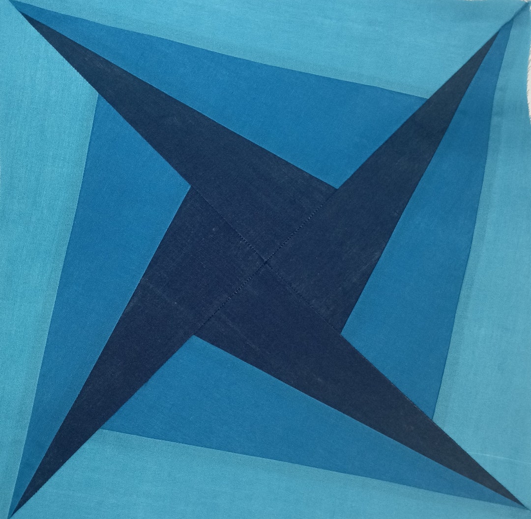 Hurricane Block Foundation Paper Piecing Perfect for Beginners - Etsy