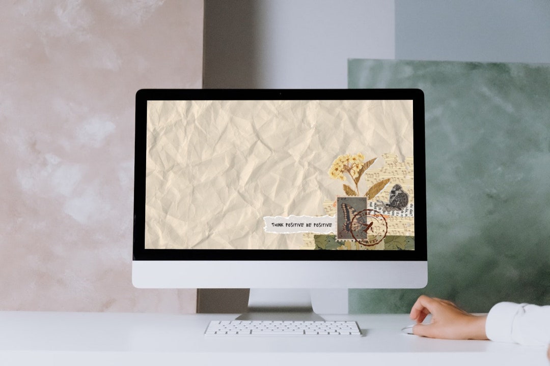 Simple Minimalist Desktop Wallpaper Quotes Scrapbooking Theme Desktop ...