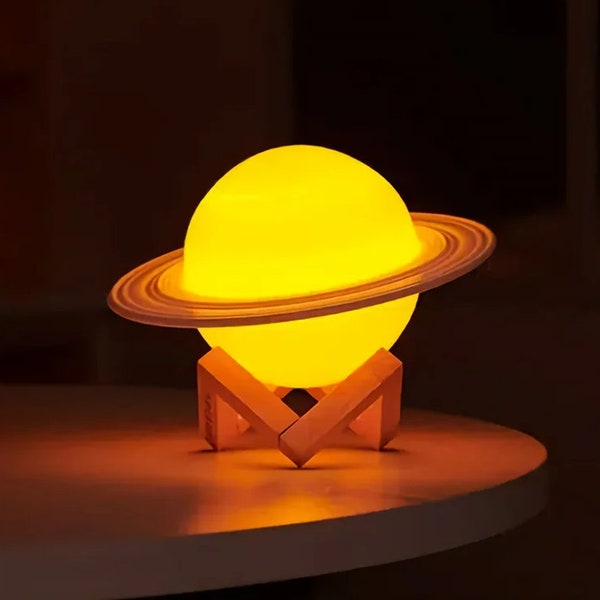 Saturn Lamp - Etsy