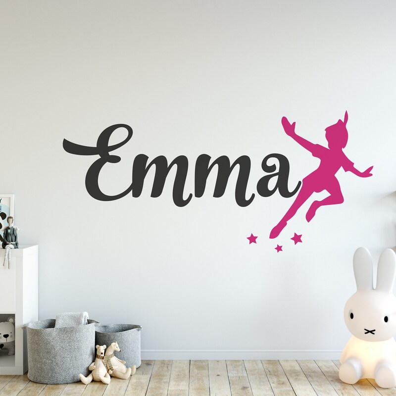Peter Pan Wall Decal - Etsy