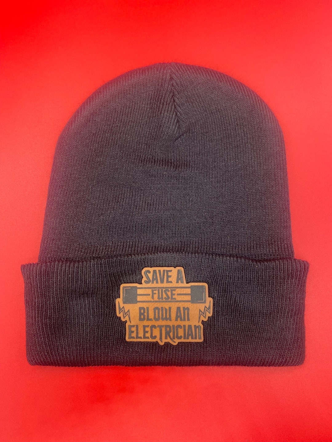 Richardson Beanie Save a Fuse Blow an Electrician Blue Collar ...