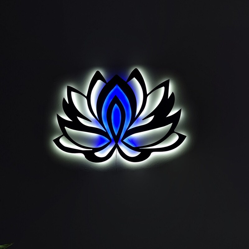 Lotus Wall Decor - Etsy