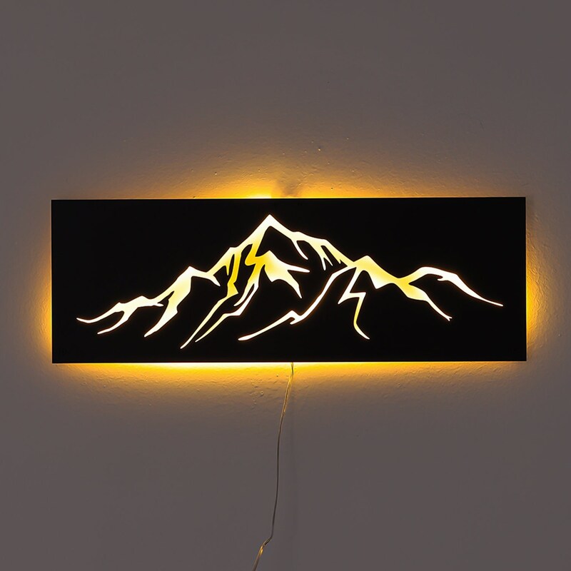 Led Light Wall Decor - Etsy