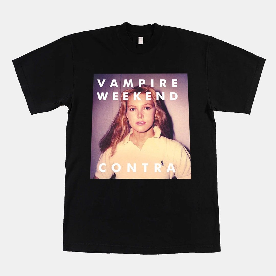 Vintage Vampire Weekend's Sophomore Contra Album Black Unisex T-shirt ...