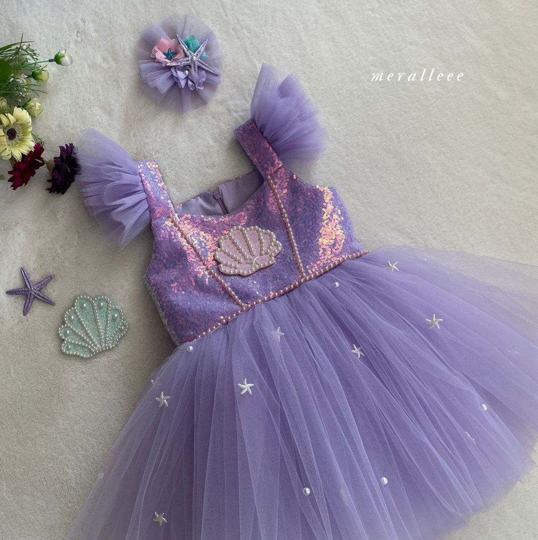 Strap Mermaid Dresses Mermaid Party Dress Lillac Mermaid - Etsy