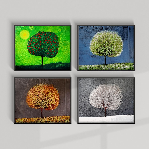 Four Seasons Art - Etsy