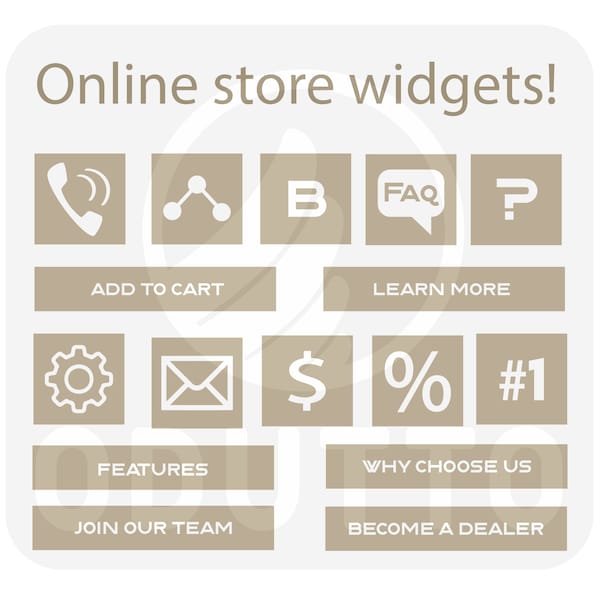 Website Buttons - Etsy