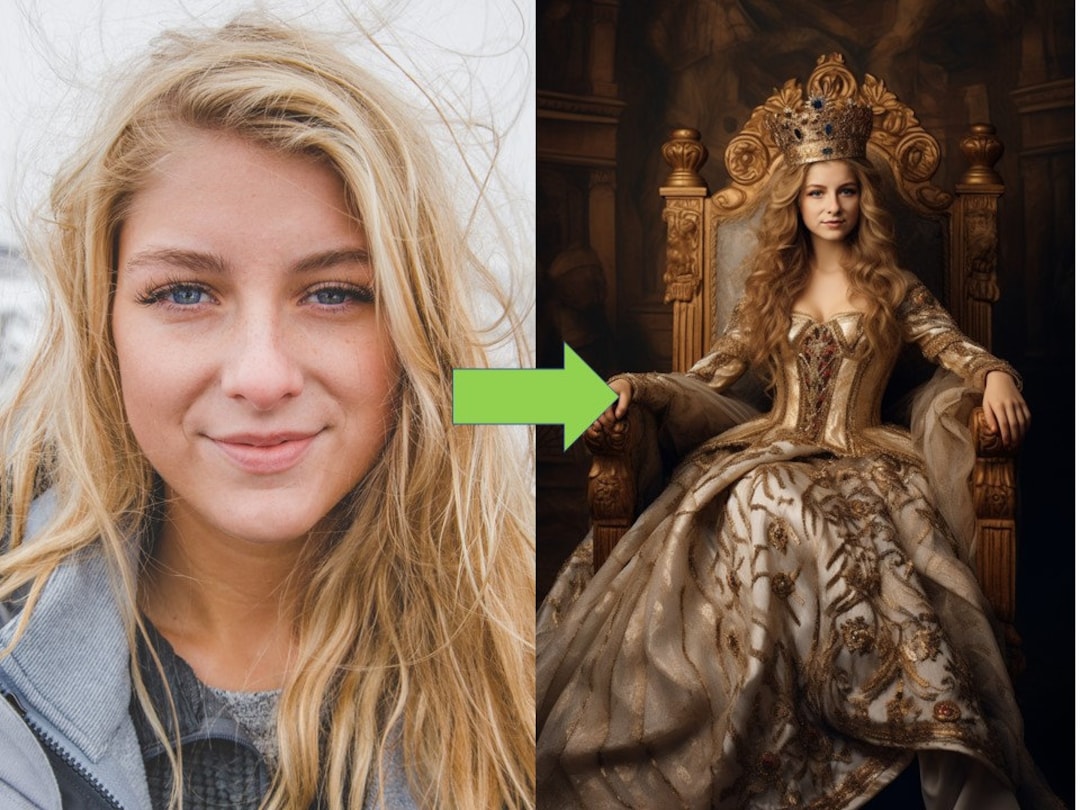 Royal Transformation: Personalized Digital Portraits Step Into Your ...