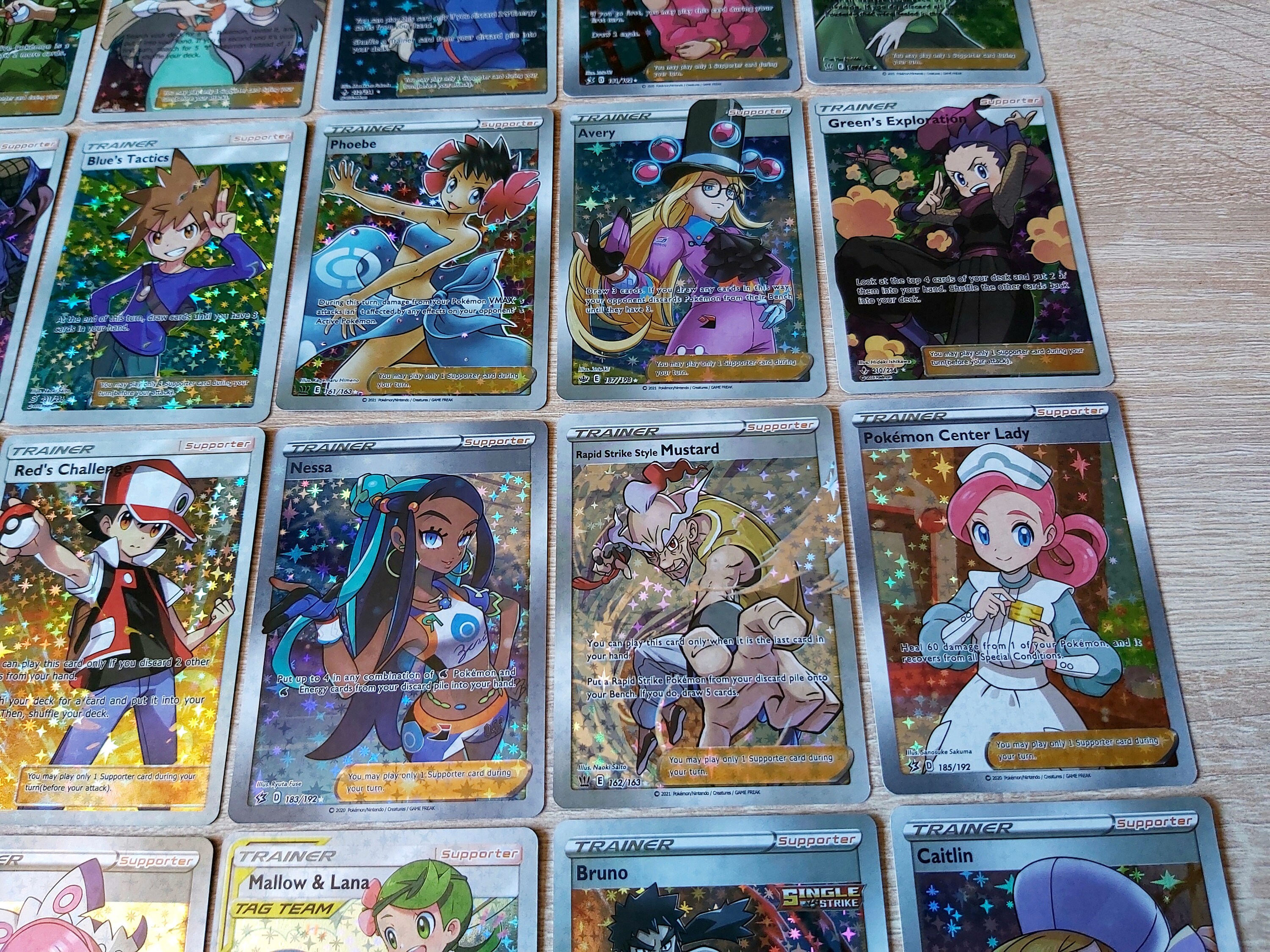 30 Card Pokemon Trainer Proxy Trainer Red Allister Channeler - Etsy