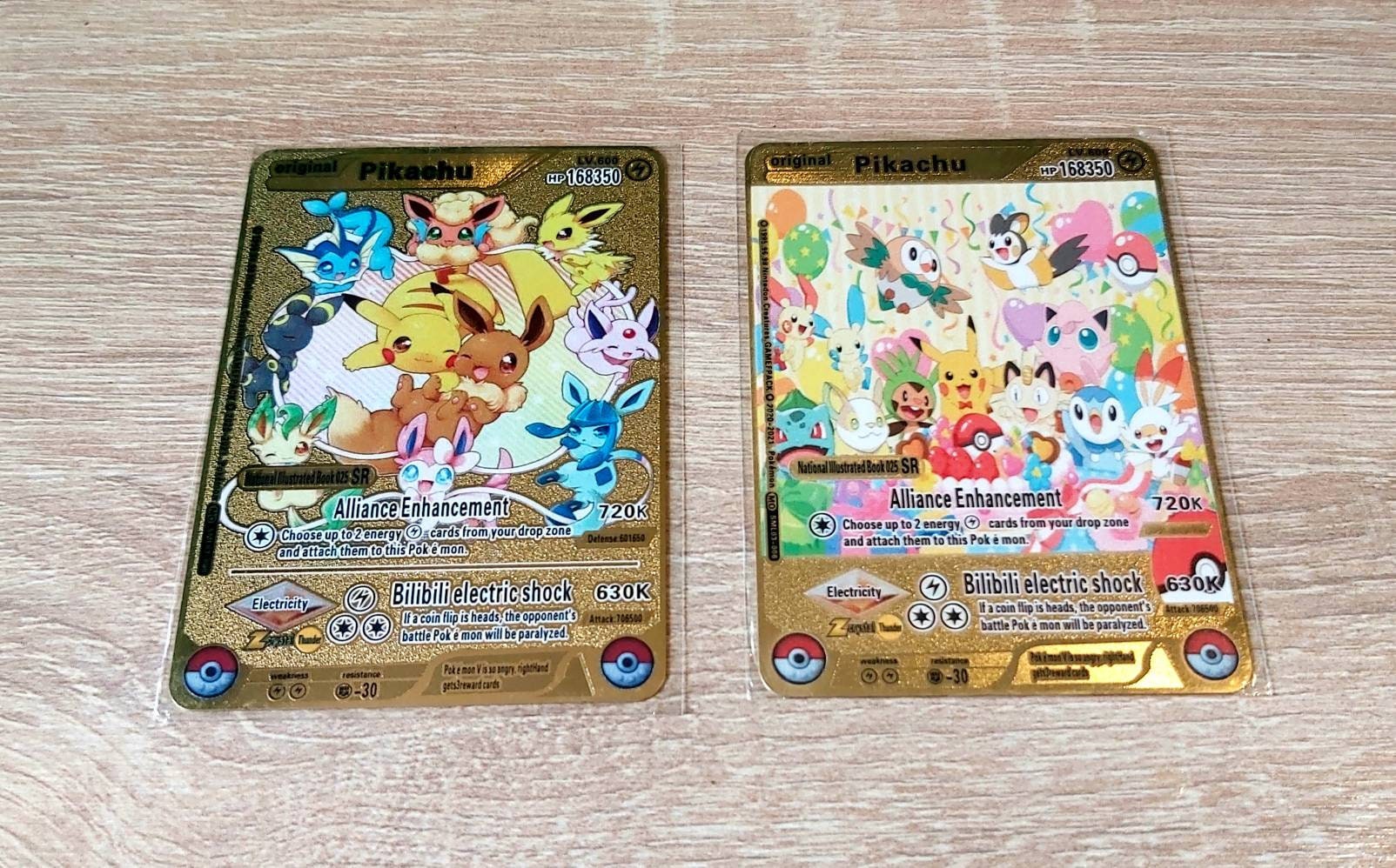 Original Pikachu Card