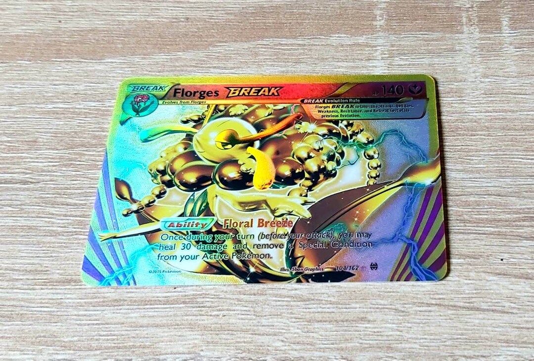 Card Pokemon Florges Break Rule Proxy Colorful High Quality - Etsy