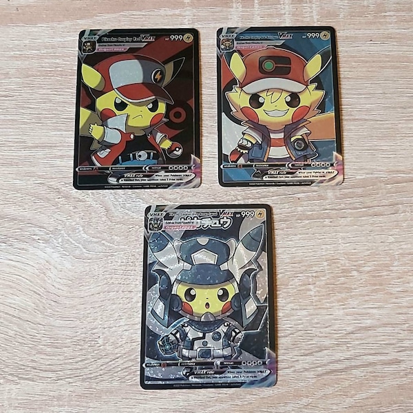 Ash Ketchum Vmax - Etsy