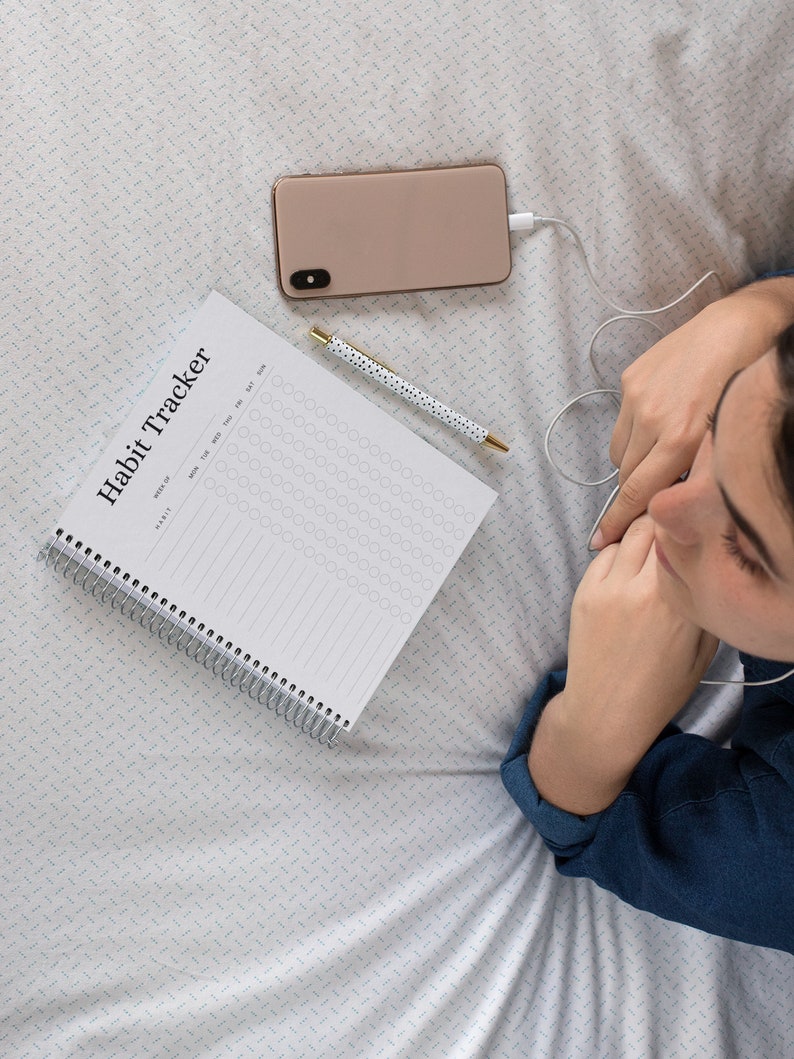 Habit Tracker Printable, Instant Download, Goodnote Tracker, Weekly ...