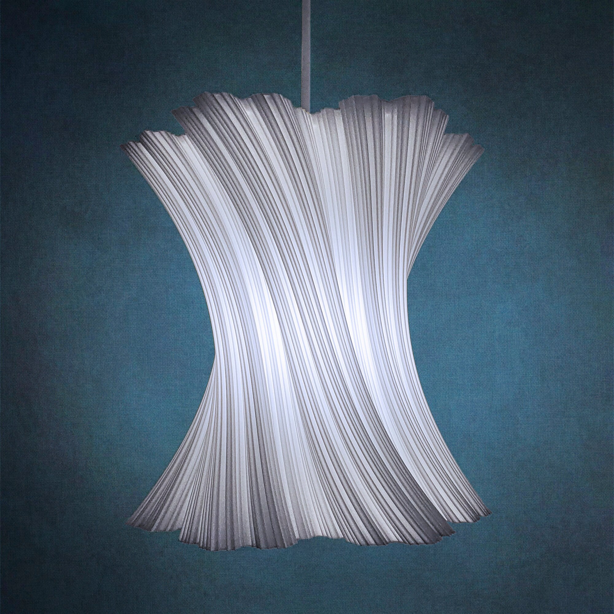 Modern 3D Printed Table Lamp Organic Design With Recycled - Etsy