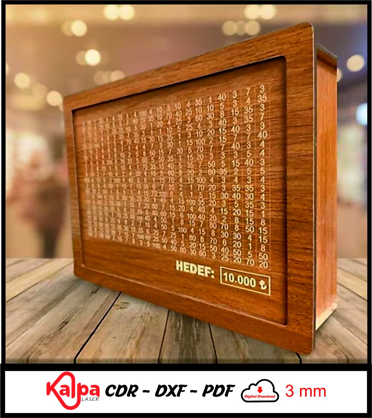 Moneybox 10.000 & 20.000 - Etsy