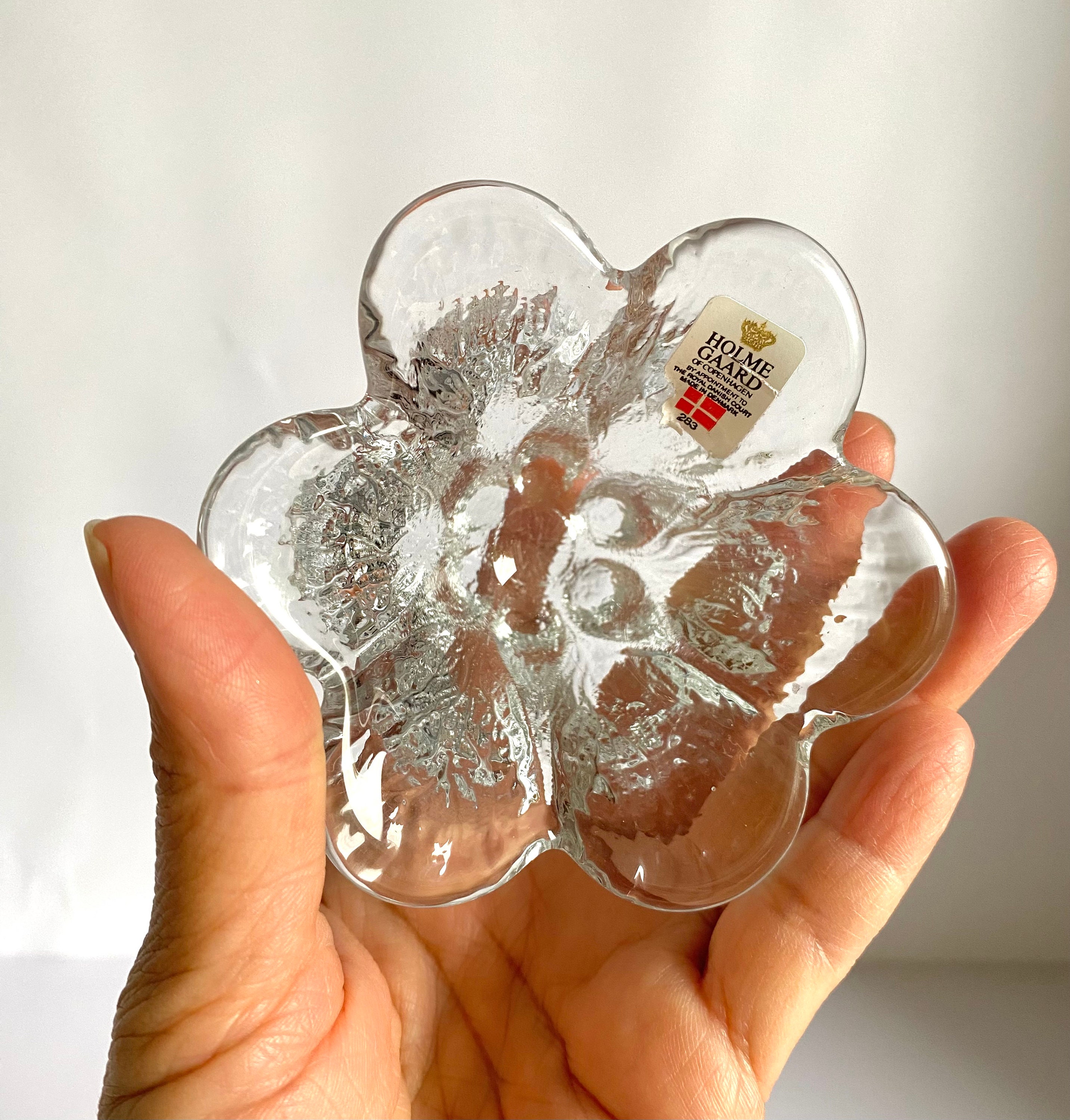 Holmegaard Crystal Glass Multi Series Mini Bowls, Danish Design Sidse ...