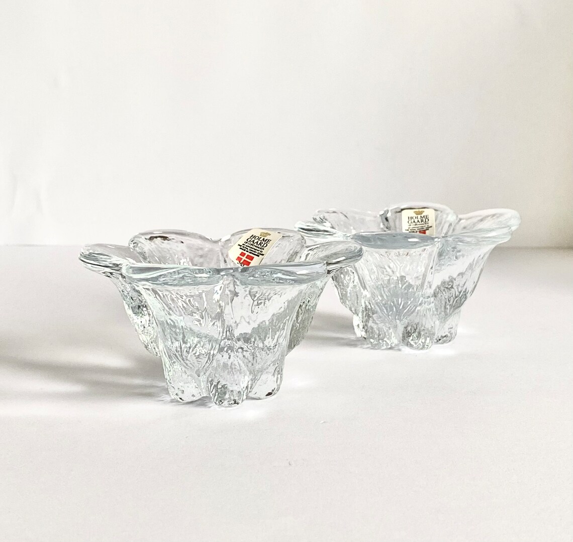Holmegaard Crystal Glass Multi Series Mini Bowls, Danish Design Sidse ...